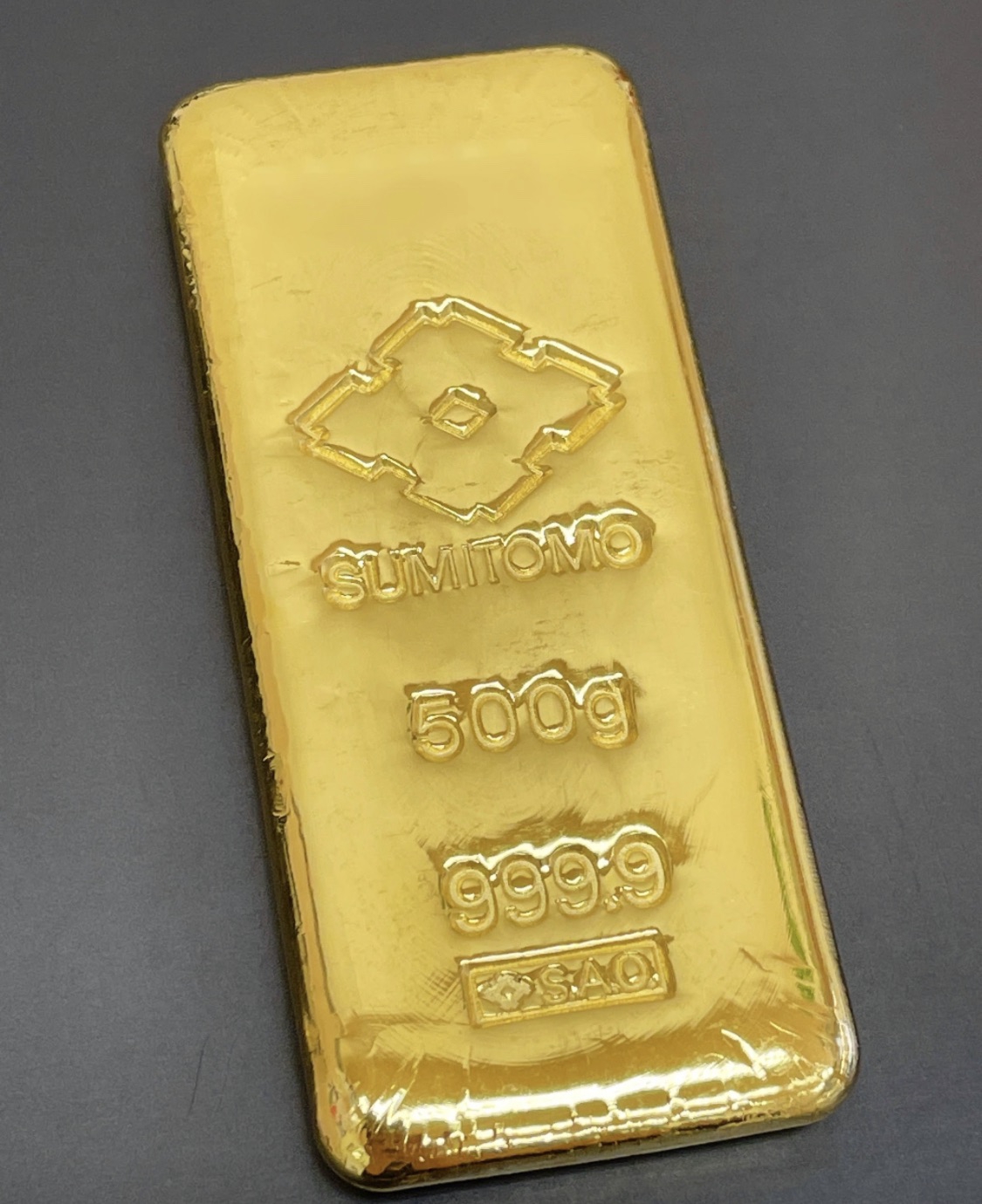 純金インゴット500g、1kgの分割加工承ります。 | ㈱銀宝堂 金・プラチナ・金貨買取専門店