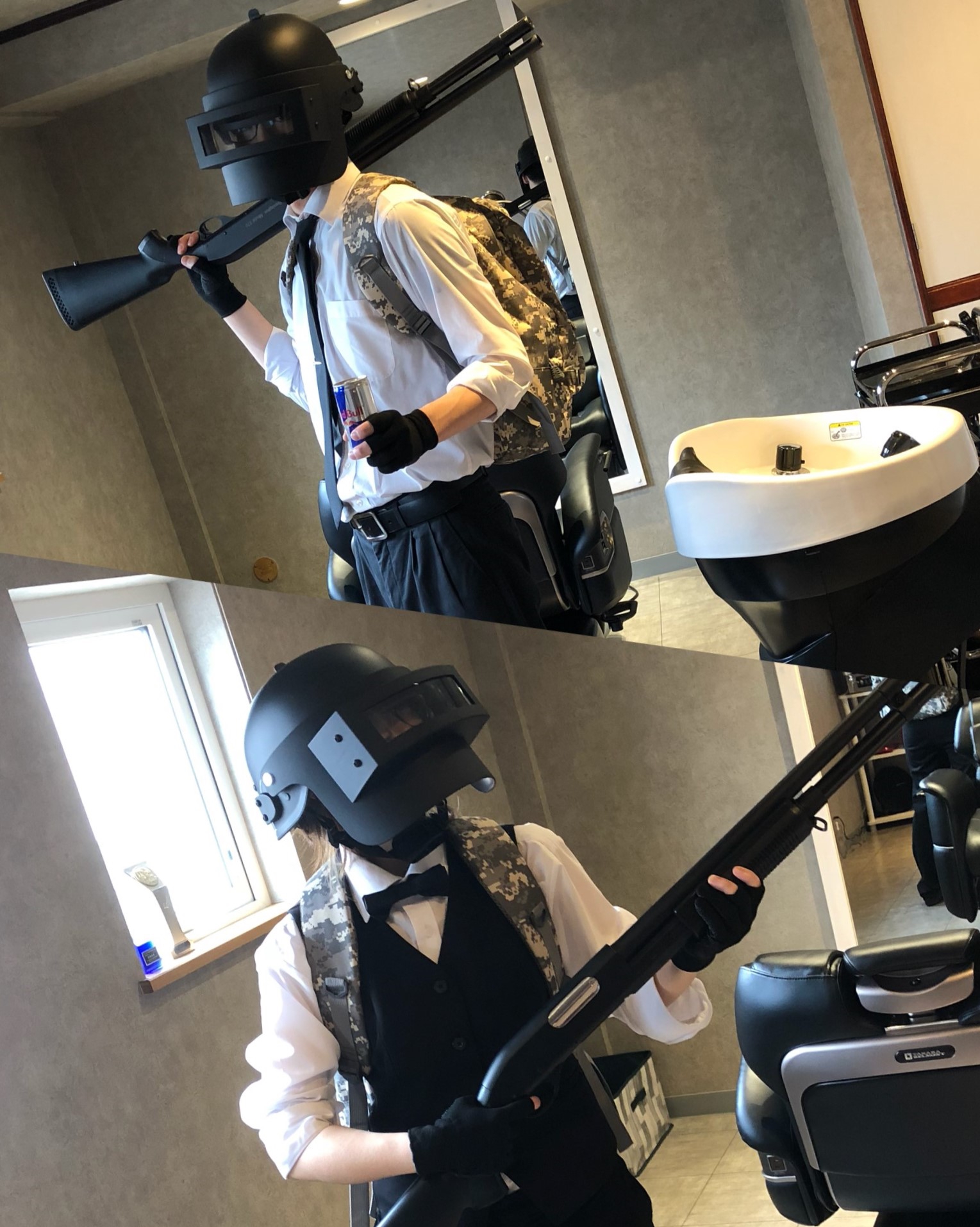 Lv3ヘルメット＆バックパック | BARBER-FORTE's Ownd