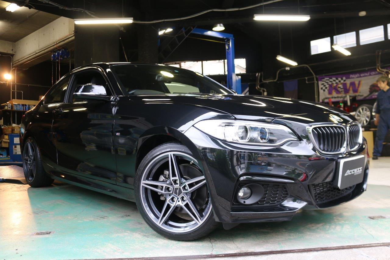 F22 220なお客様に、AC シュニッツァー ACS1お取り付け！by目黒店 | アクセスエボリューション目黒店 ACCESS EVOLUTION MEGURO