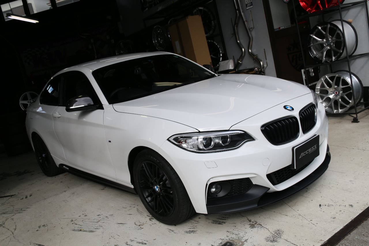 F22 220クーペなお客様に、ハマカドお取り付け！ | アクセスエボリューション目黒店 ACCESS EVOLUTION MEGURO