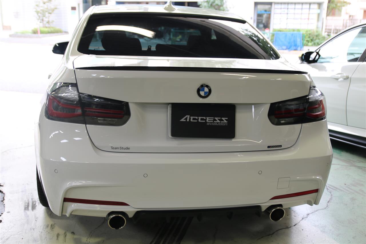 F30前期に、Mperformance LCIテールお取り付け！ | アクセスエボリューション目黒店 ACCESS EVOLUTION MEGURO