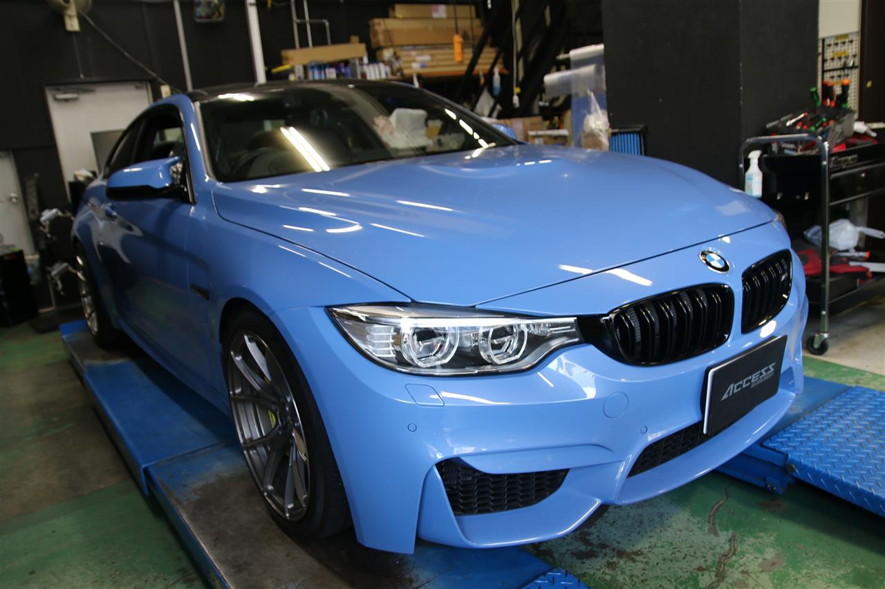 F82M4なお客様に、KWリアコントロールアームお取り付け！ | アクセスエボリューション目黒店 ACCESS EVOLUTION MEGURO