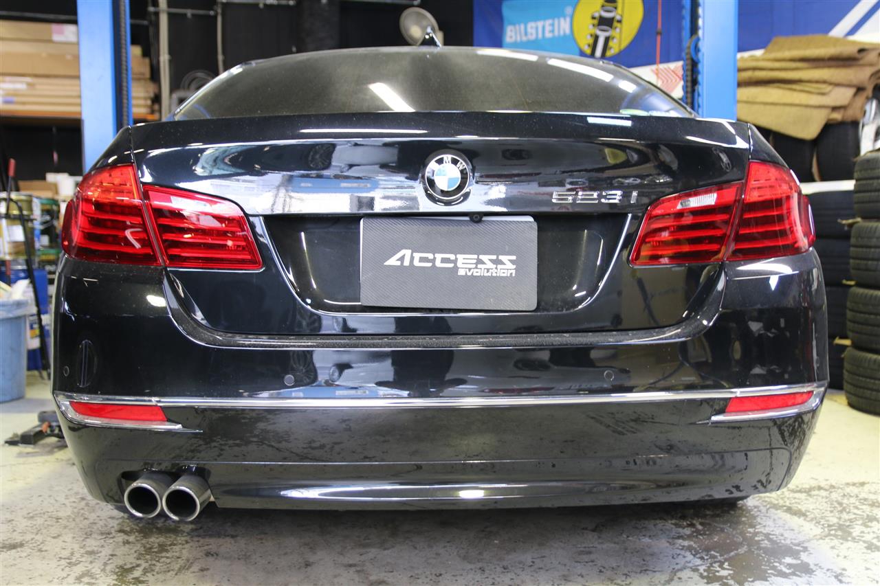 F10のリア周りをMスポ化＆REMUS 4テールマフラー！ | アクセスエボリューション目黒店 ACCESS EVOLUTION MEGURO