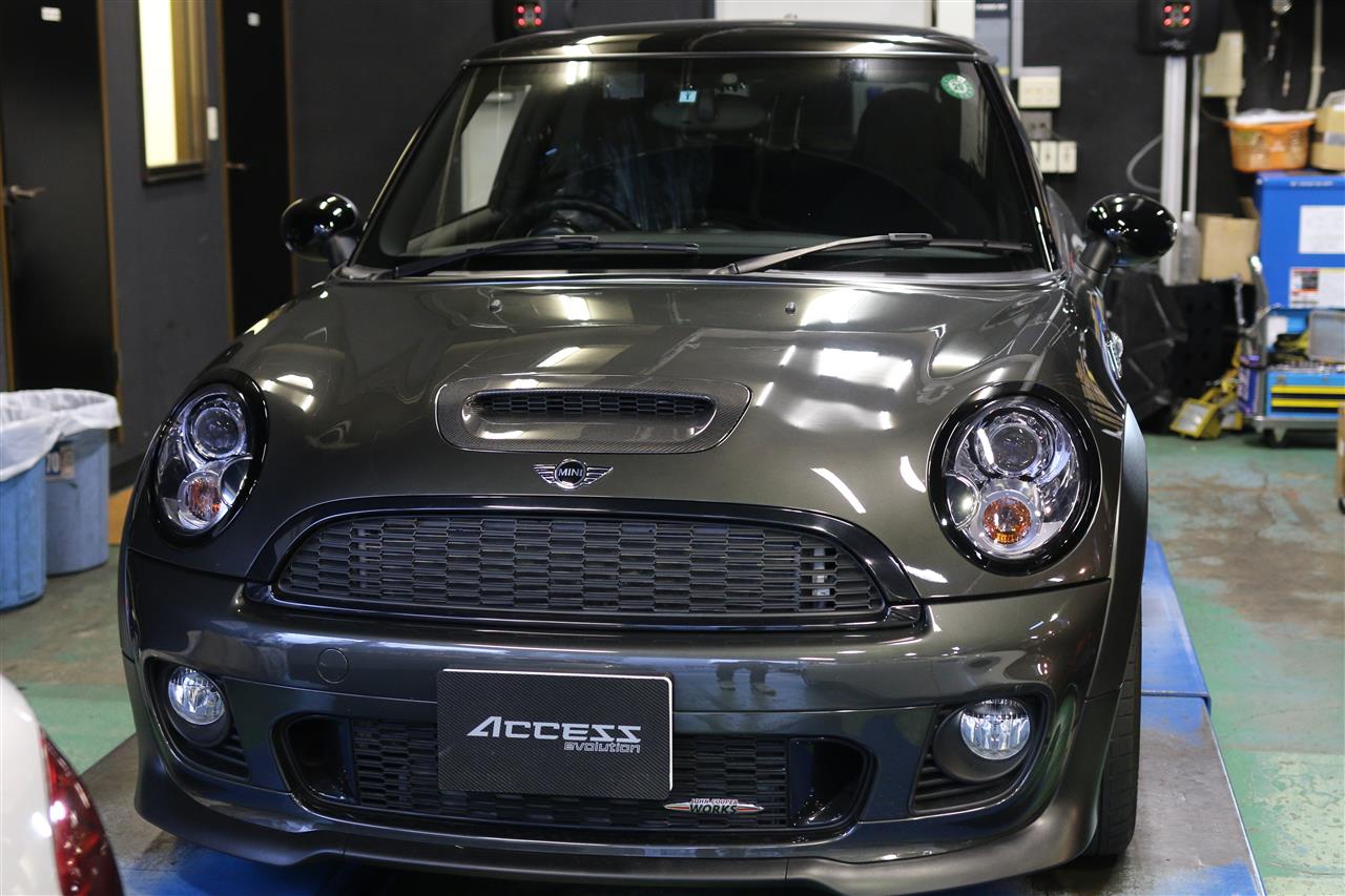 R56 JCWなお客様に、ストライプ施工！by目黒店 | アクセスエボリューション目黒店 ACCESS EVOLUTION MEGURO