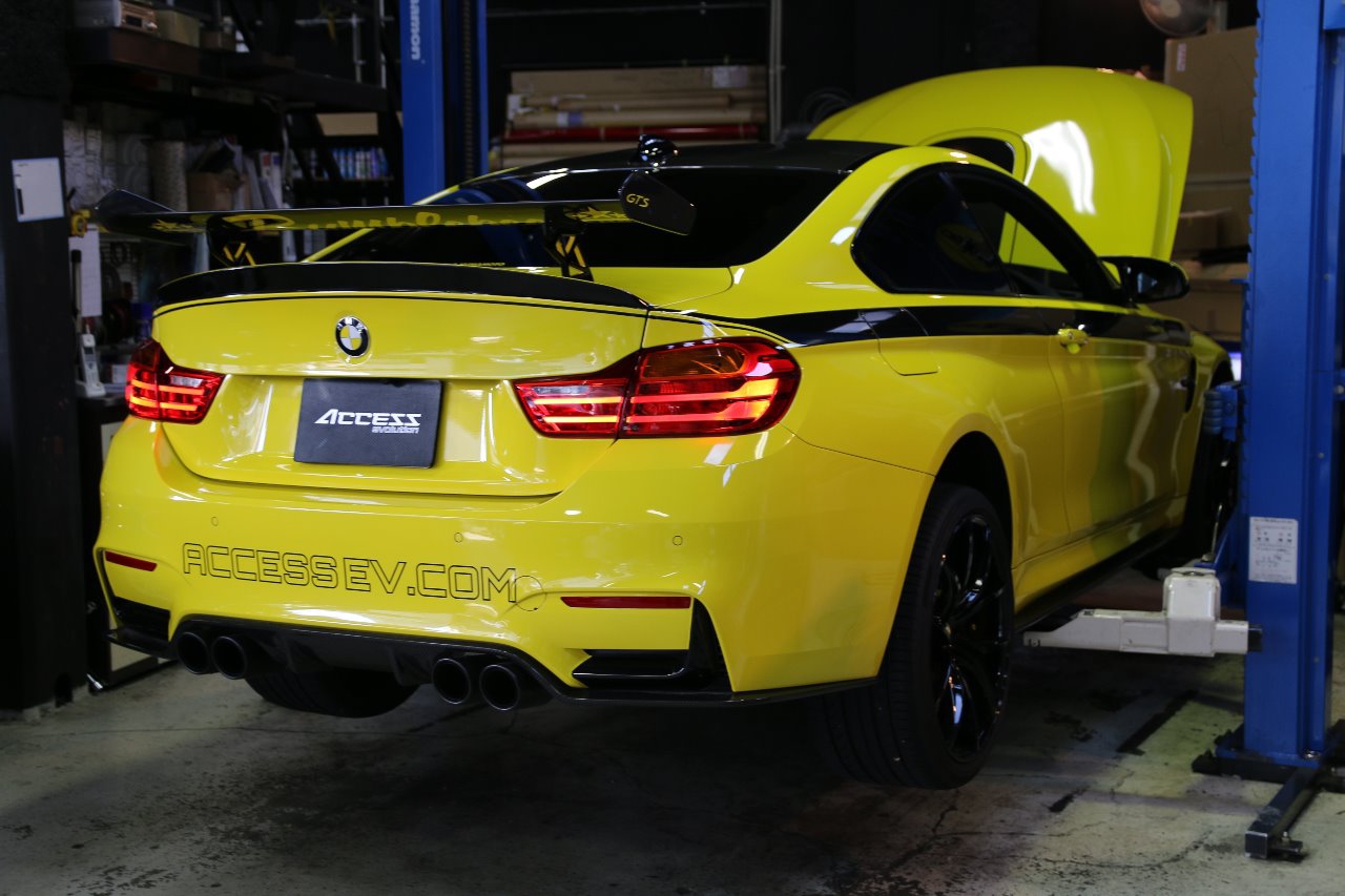 F82M4 バンブルビーなお客様に、ER製チャージパイプお取り付け！ | アクセスエボリューション目黒店 ACCESS EVOLUTION MEGURO