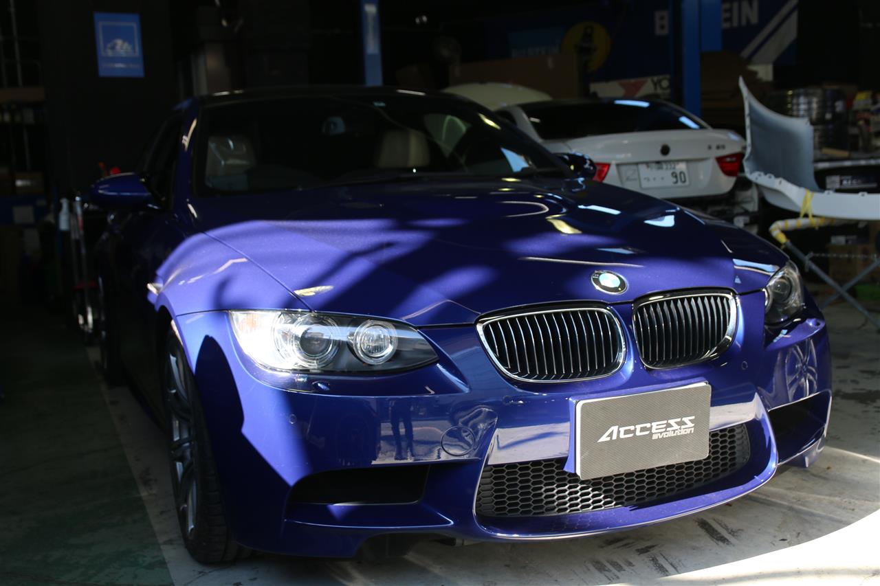 E92M3なお客様に、AKRAPOVIC＆Mperformanceステアリングお取り付け！ | アクセスエボリューション目黒店 ACCESS EVOLUTION MEGURO