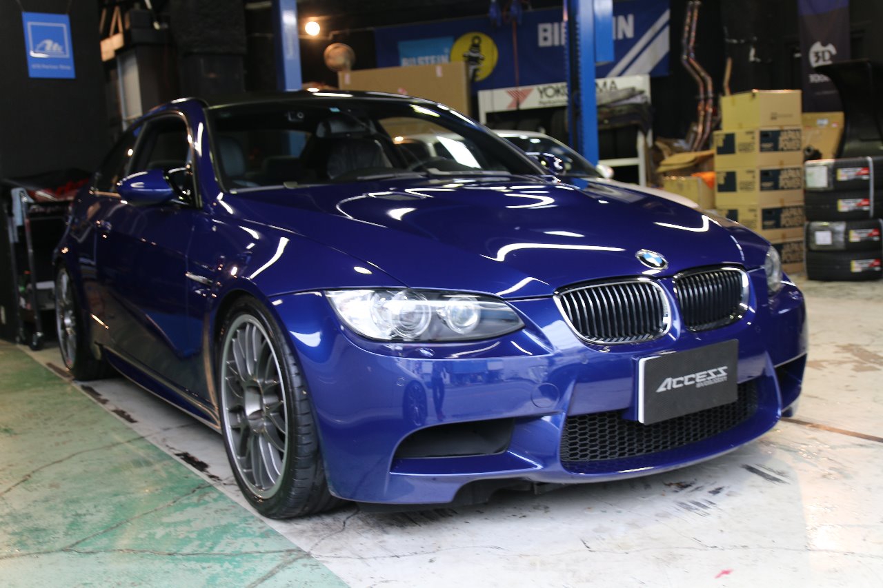 E92M3なお客様の、車検が完了しましたーーー！ | アクセスエボリューション目黒店 ACCESS EVOLUTION MEGURO
