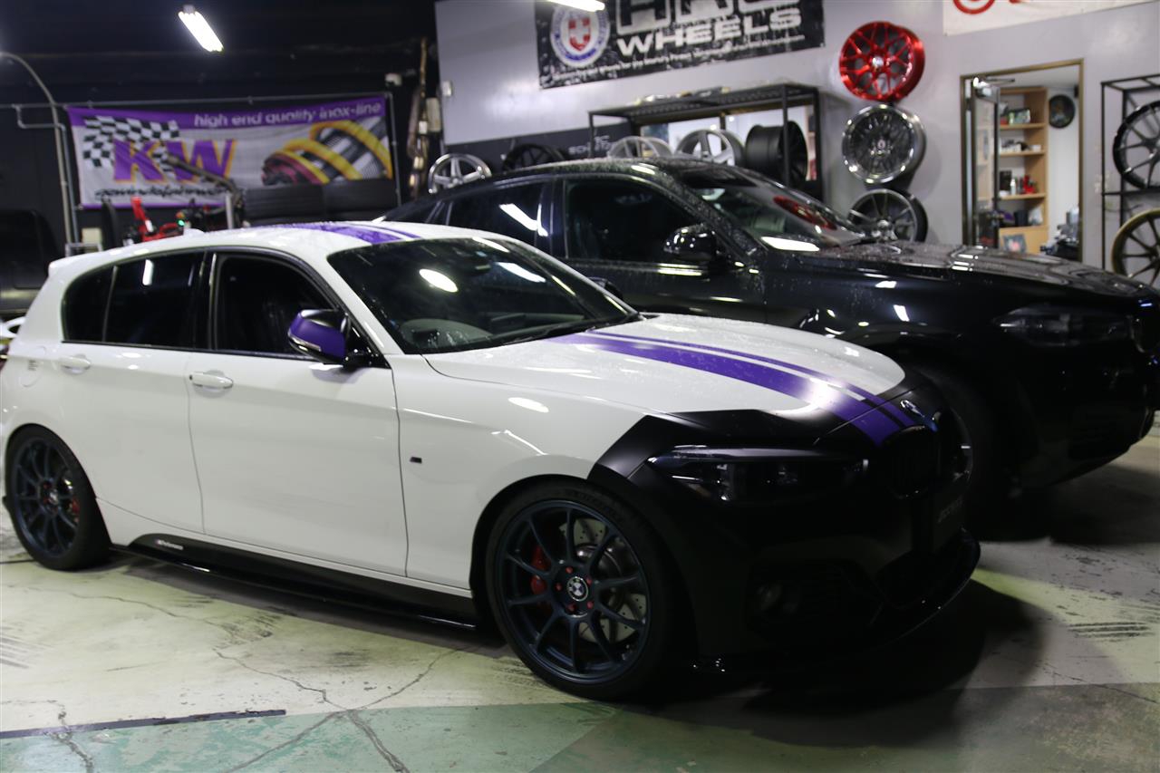 F20 LCIなお客様に、3Dデザイン ルーフスポイラー＆FTPチャージパイプお取り付け | アクセスエボリューション目黒店 ACCESS EVOLUTION MEGURO