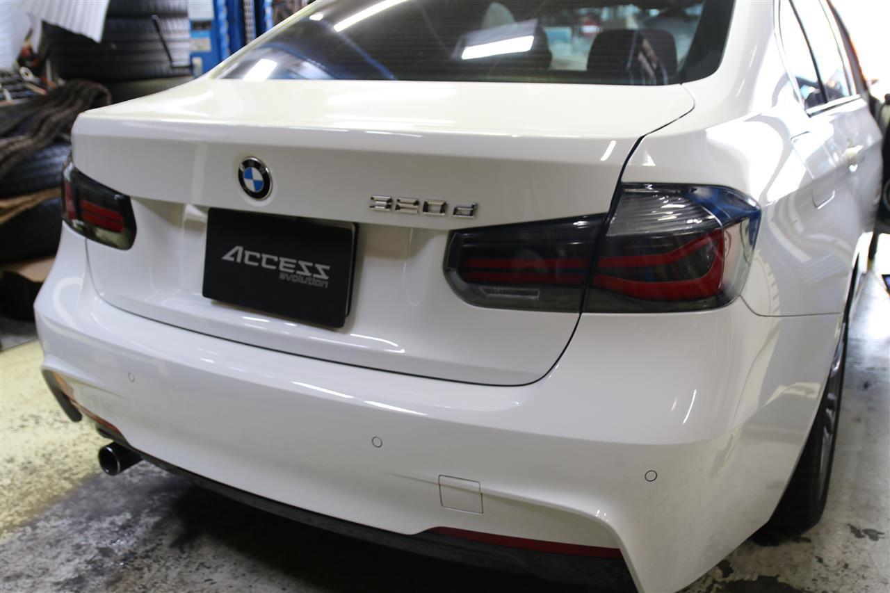 F30なお客様に、Mperformanceブラックテールお取り付け！ | アクセスエボリューション目黒店 ACCESS EVOLUTION MEGURO