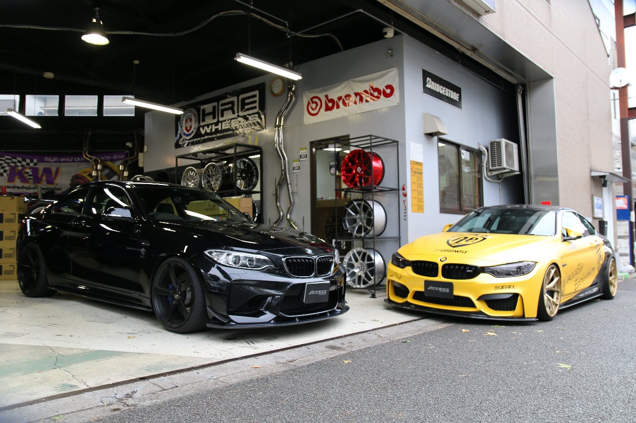 3Dデザインさんの、F87M2デモカーにご来店いただきました！ | アクセスエボリューション目黒店 ACCESS EVOLUTION MEGURO