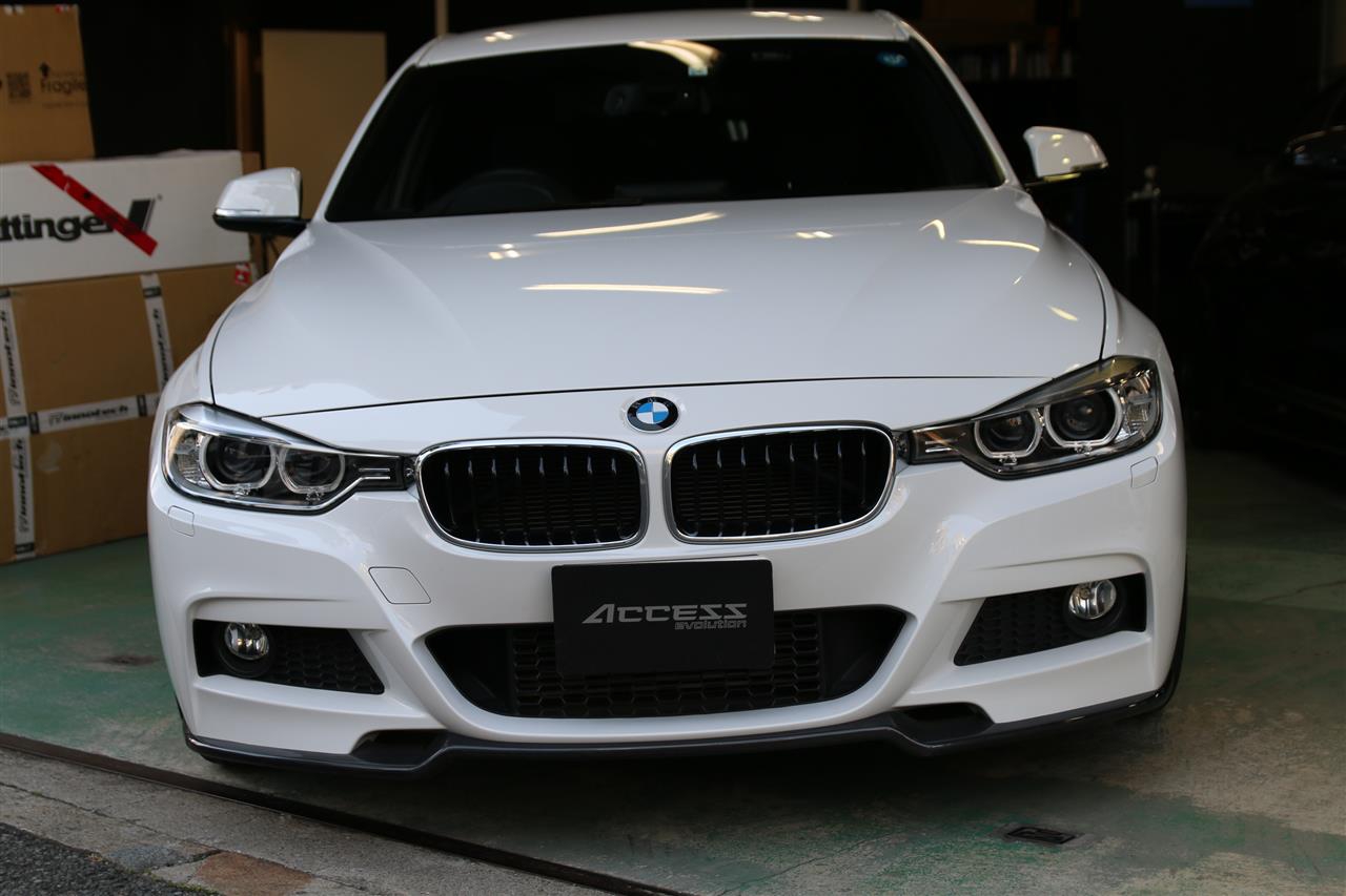 F31なお客様にガルビノ カーボンフロントリップお取り付け！ | アクセスエボリューション目黒店 ACCESS EVOLUTION MEGURO