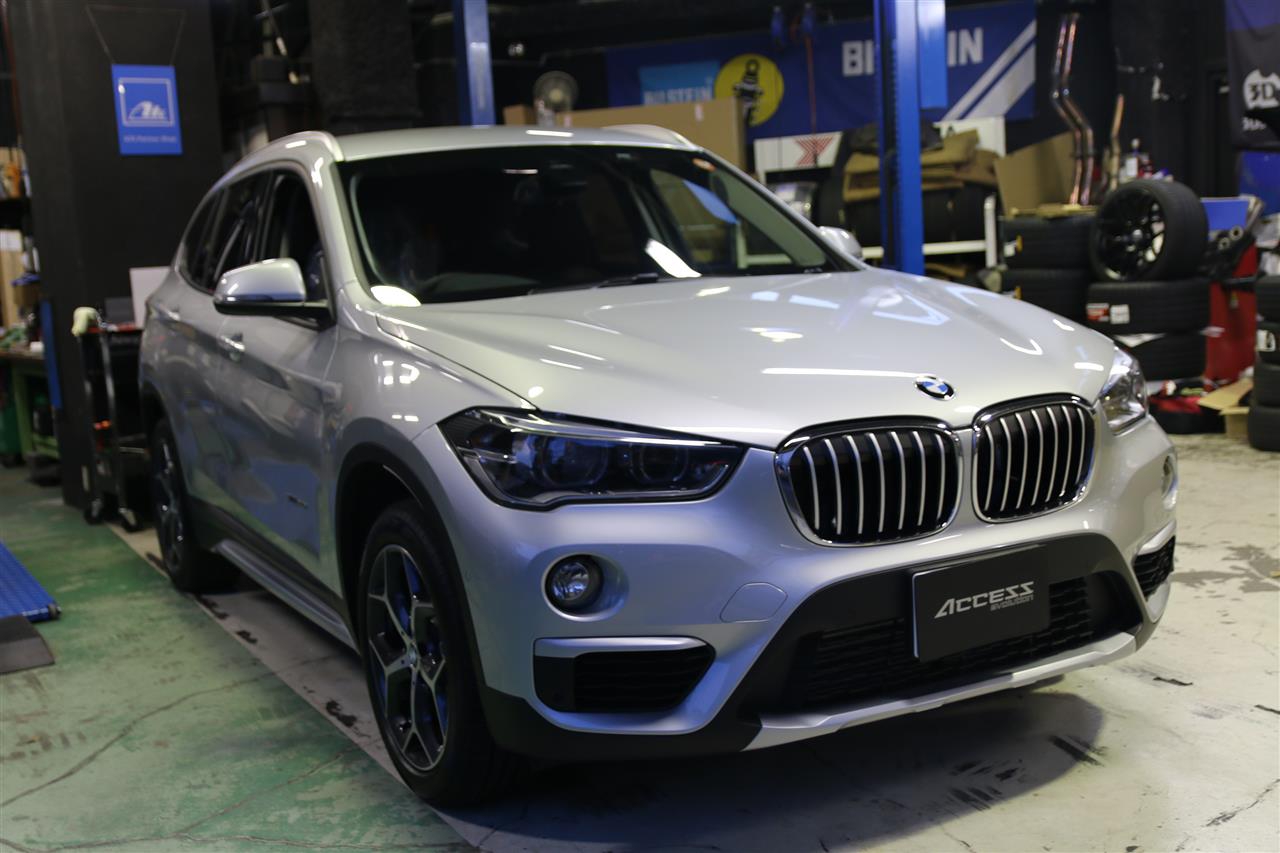 F48 X1なお客様に、地デジチューナなどお取り付け！ | アクセスエボリューション目黒店 ACCESS EVOLUTION MEGURO