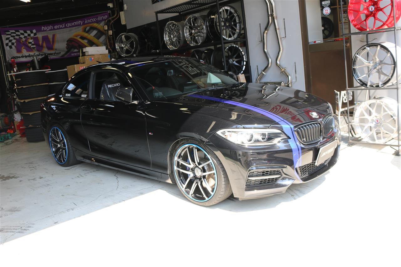 M235なお客様に、Mパフォステアリング＆フロントカメラ～～～お取り付け！BY目黒店 | アクセスエボリューション目黒店 ACCESS EVOLUTION MEGURO