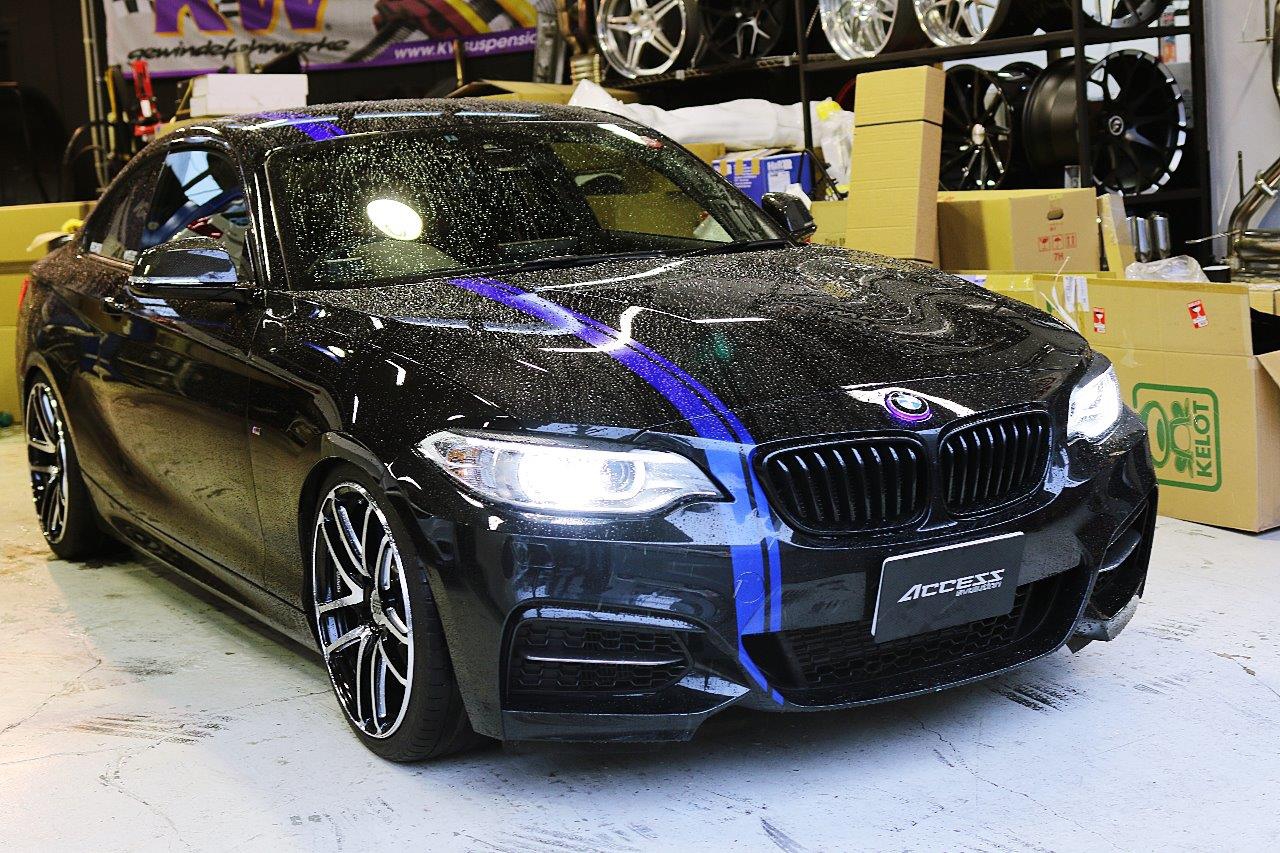 M235なお客様に、オリジナルアクセントストライプ施工！by目黒店 | アクセスエボリューション目黒店 ACCESS EVOLUTION MEGURO