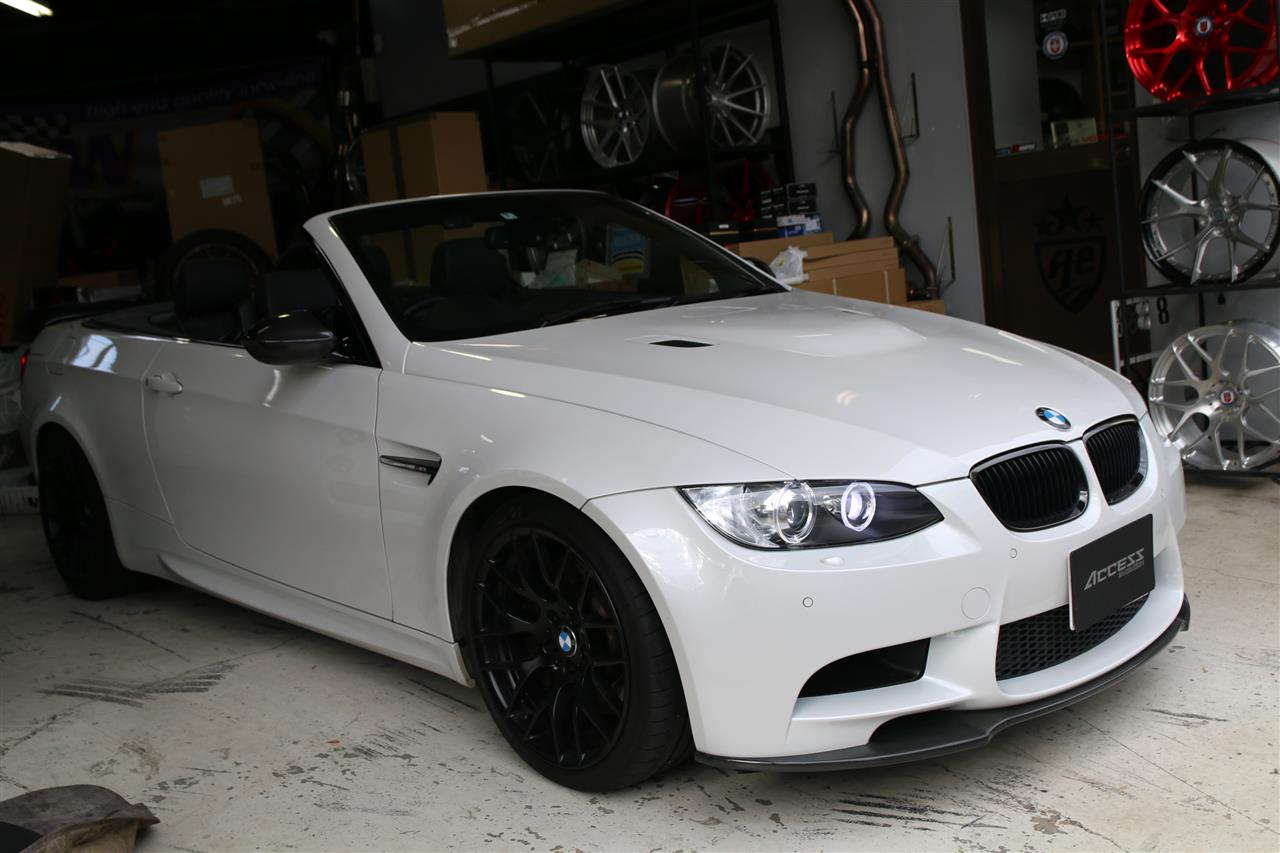 E93 M3なお客様に、KW Ver3お取り付け！ | アクセスエボリューション目黒店 ACCESS EVOLUTION MEGURO