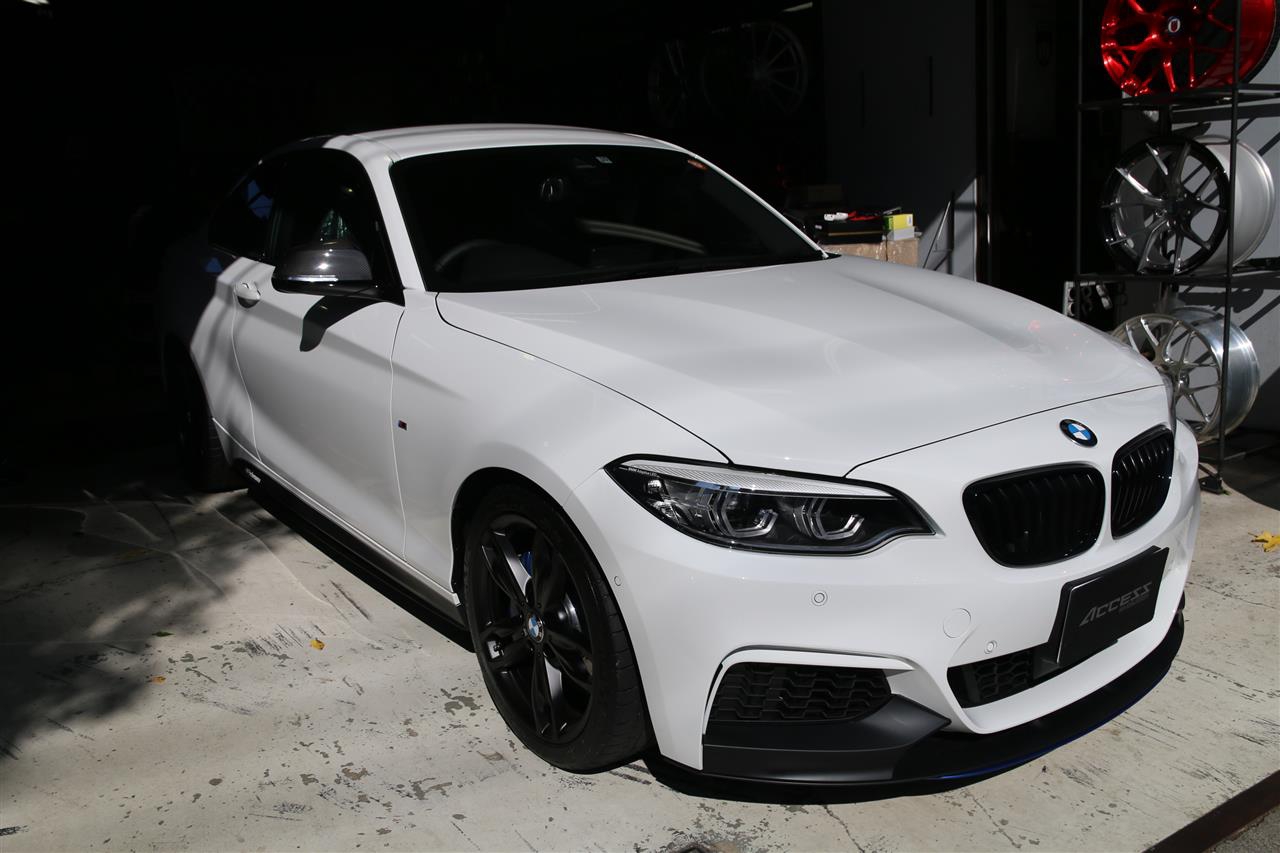 F22 M240なお客様に、人気なハーマンカードンツィーターお取り付け！ | アクセスエボリューション目黒店 ACCESS EVOLUTION MEGURO