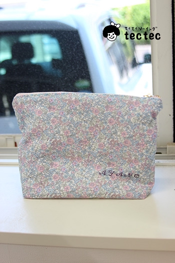 裏地付きポーチ、幼稚園バッグ・・・作りたいものが作れる【広島洋裁教室・てくてくソーイング】 | tectec-sewing