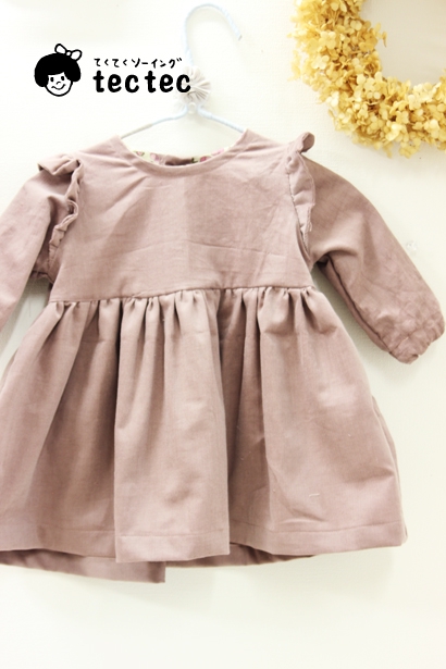 フリルワンピース | tectec-sewing