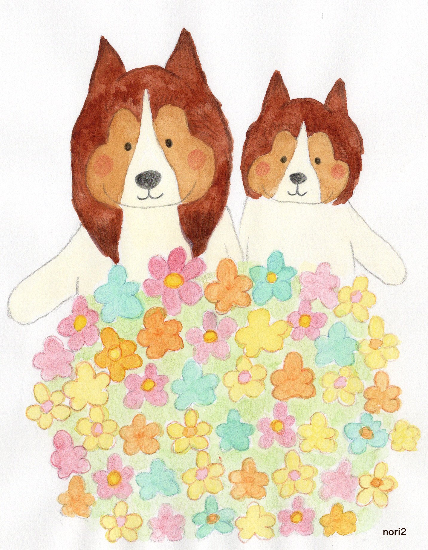 ラッキーくんとレオンくん＊ | nori2のプチえほん