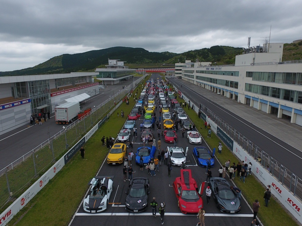 supercar parade in autopolis 2023 | F.PAZU
