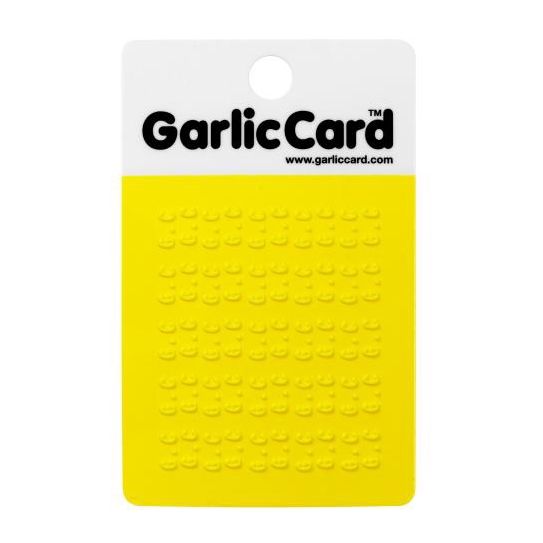 Garlic Card ポップなにんにく擦り下ろしカード | LIFE IS GOOD