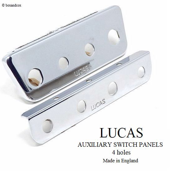 LUCAS AUXILIARY SWITCH PANELS 4 holes/ルーカス スイッチパネル 4穴 | bac style blog