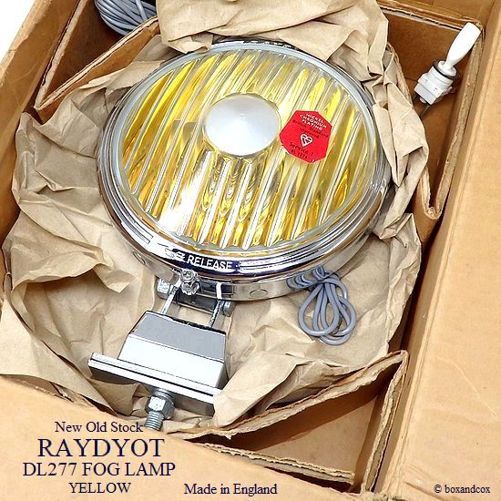 RAYDYOT DL277 FOG LAMP YELLOW/レイヨット フォグランプ イエロー デッドストック | bac style blog