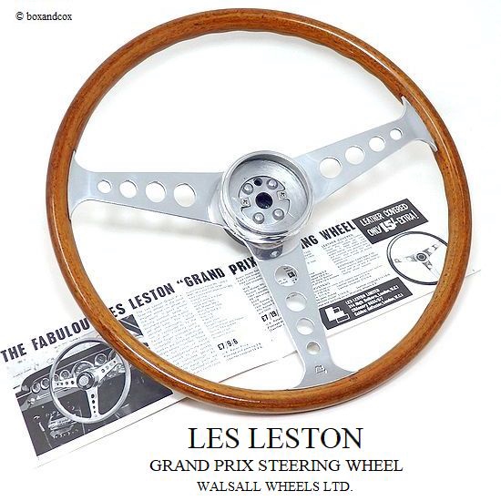 LES LESTON GP ウッドステアリング for MINI | bac style blog