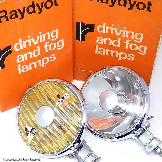 Raydyot/レイヨット イエローフォグ&スポットランプ デッドストック | bac style blog