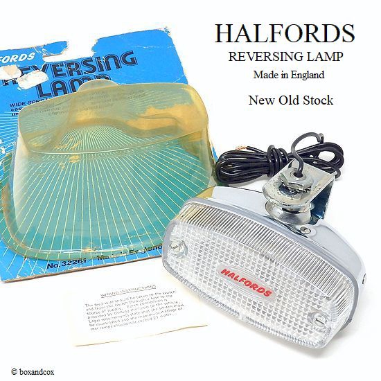 英国 HALFORDS/ハルフォード リバーシングランプ デッドストック | bac style blog