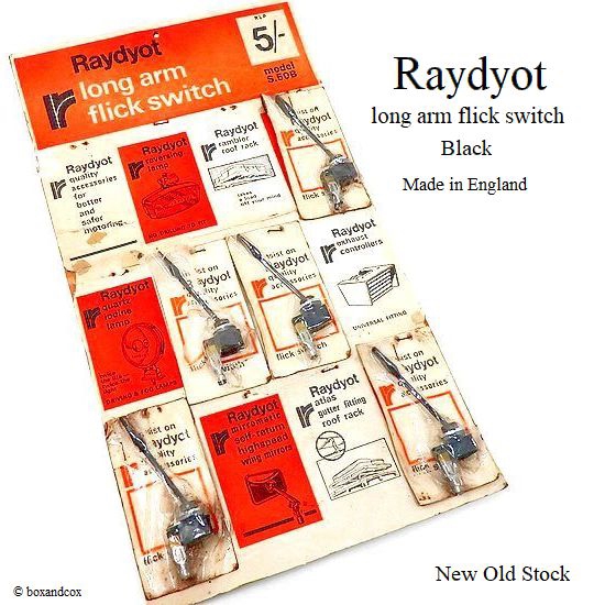 Raydyot/レイヨット ロングアーム フィリックスイッチ ブラック デッドストック | bac style blog