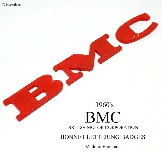 1960's BMC BONNET LETTERING BADGE/レタリングバッジ | bac style blog