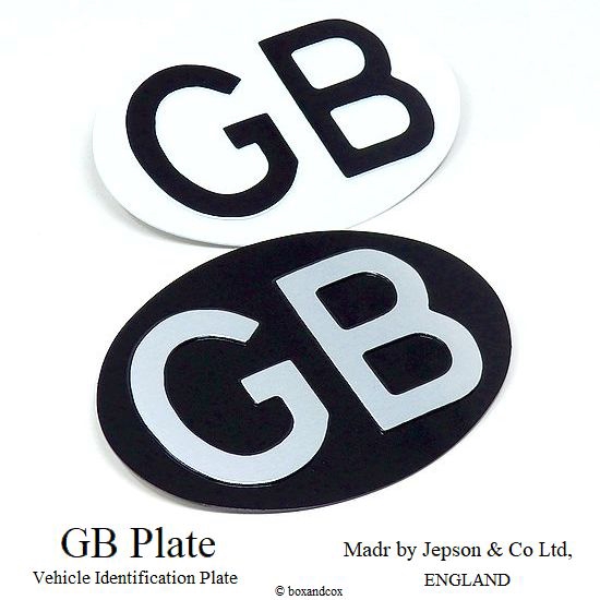 Jepson Original GB Plate/GBプレート 英国ジェプソン製 | bac style blog