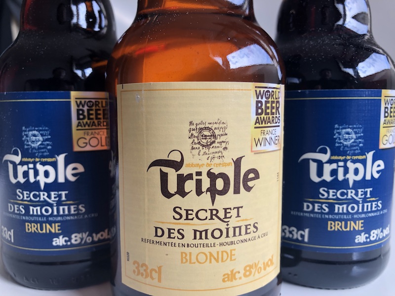 フランス 🇫🇷グルダ (Goudale) 醸造所のビール Triple Secret des Moines | Les Falaises de Grès