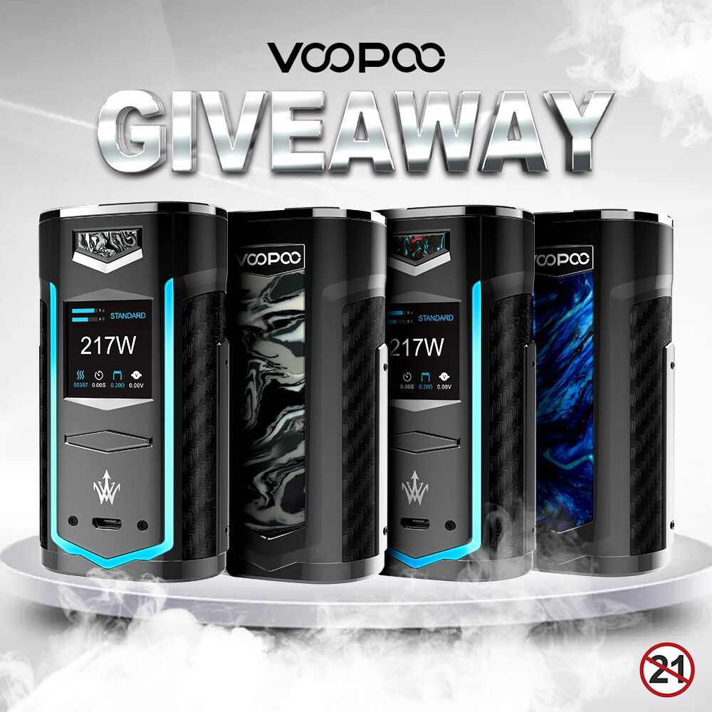 [GIVEAWAY]Winning Lastest VOOPOO X217 Mod, a Masterpiece of ...