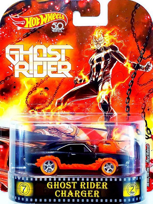 Hot Wheels 2018 Replica Entertainment Ghost Rider Second Card Design ...