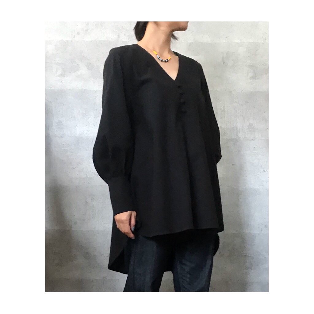 【Ruimeme】Flannel long Blouse | Lilou's Note