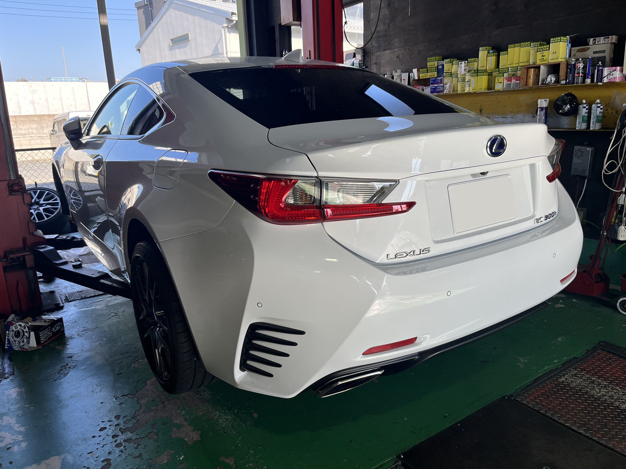 LEXUS RC300h ワイトレ装着、オイル交換などなど… | POLE POSITION