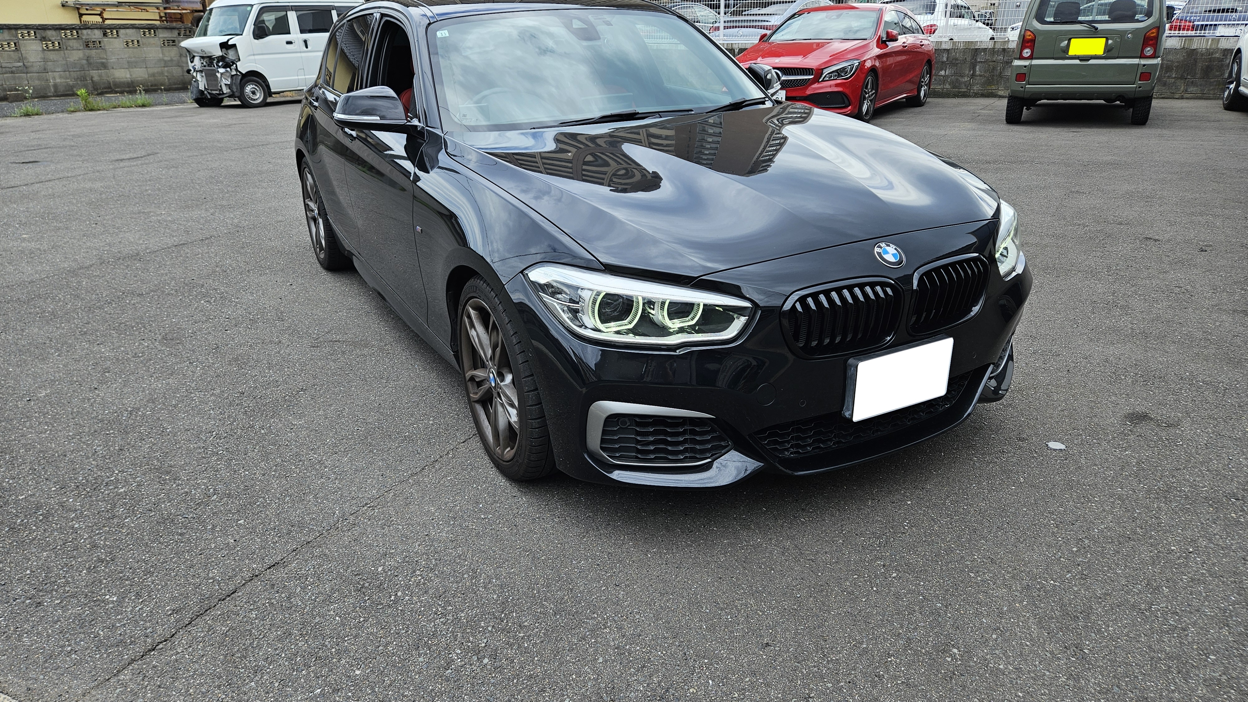 BMW F20 140i DME&トランスミッション フラッシュチューニング、F82 M4 パドルシフト交換&ホイールスペーサー取り付けなど ...