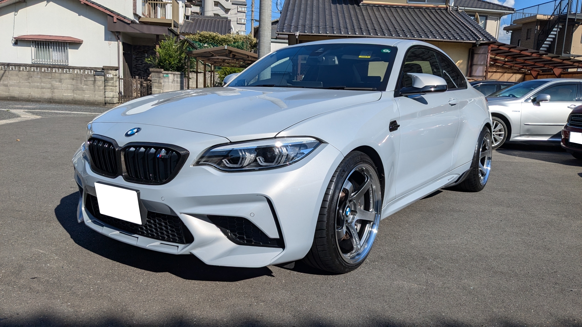 BMW F87 M2 ADVANホイール取り付け、BMW G30 523dコーディングなどなど… | POLE POSITION