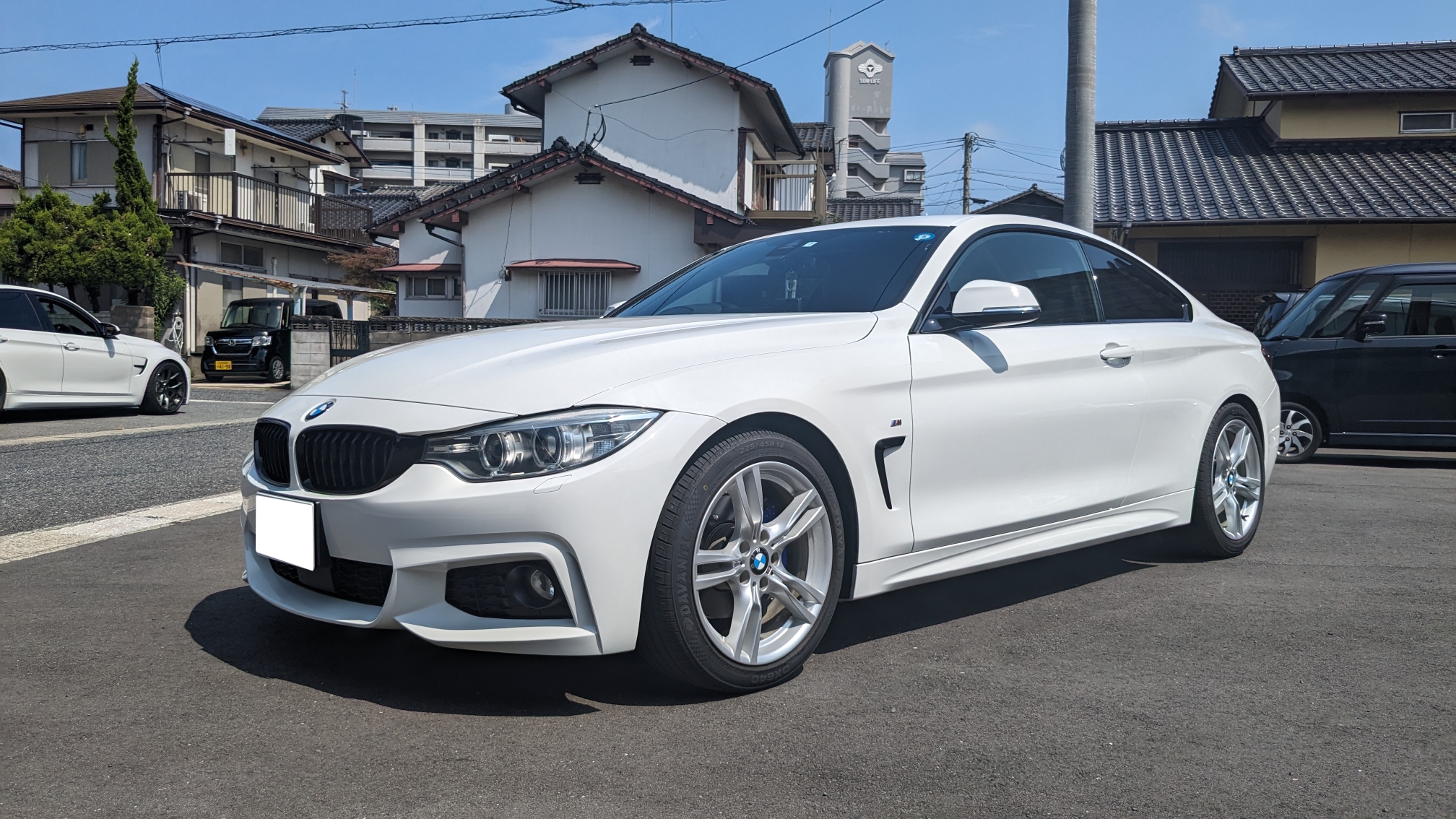 BMW F32 420i ワイパーカウル交換、タイヤ交換などなど… | POLE POSITION