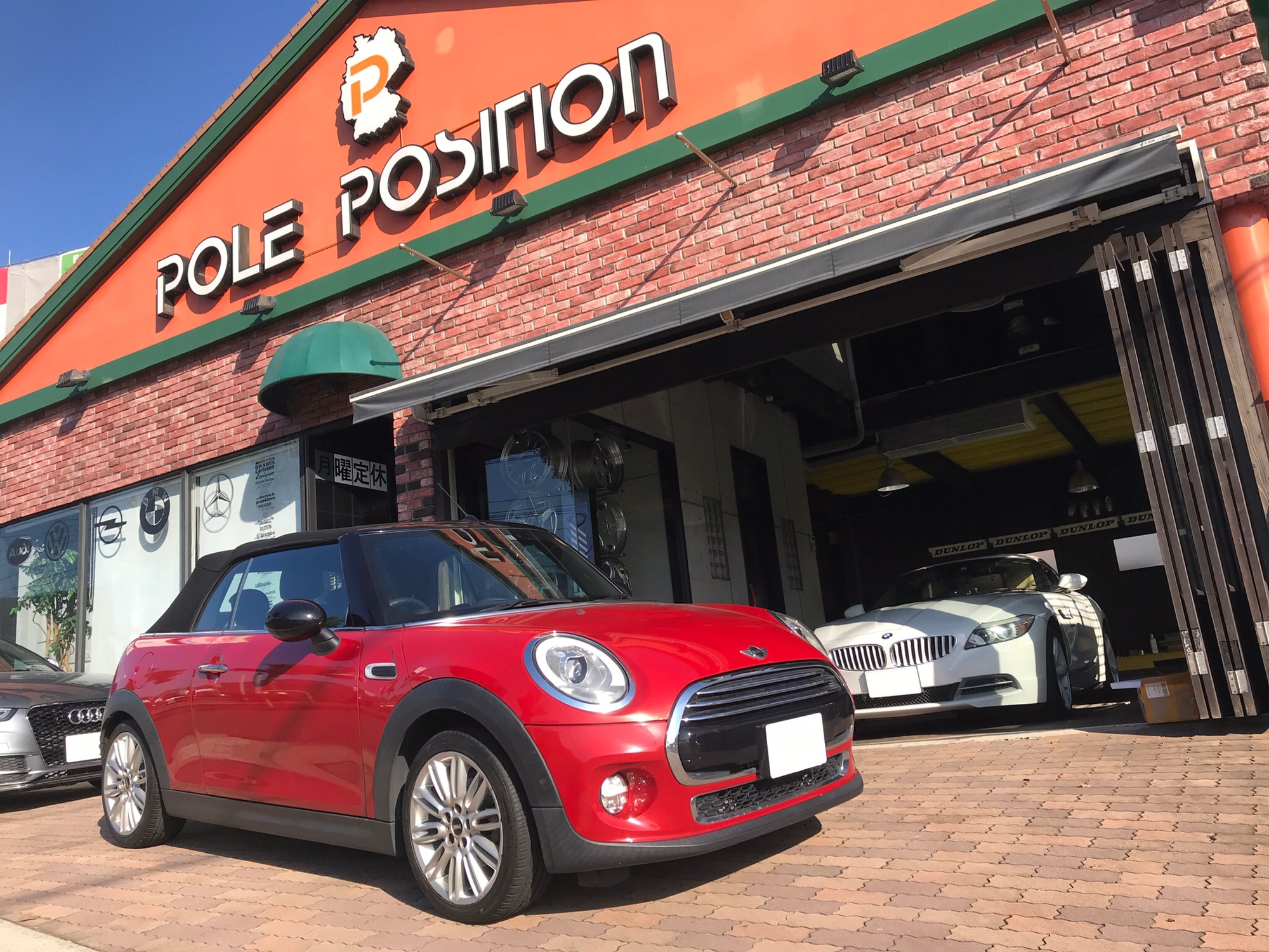 F57 ミニクーパー コンバーチブル breniブレーキパッド＆ローター交換、BMW F10 523d EPBアクチュエーター交換などなど ...