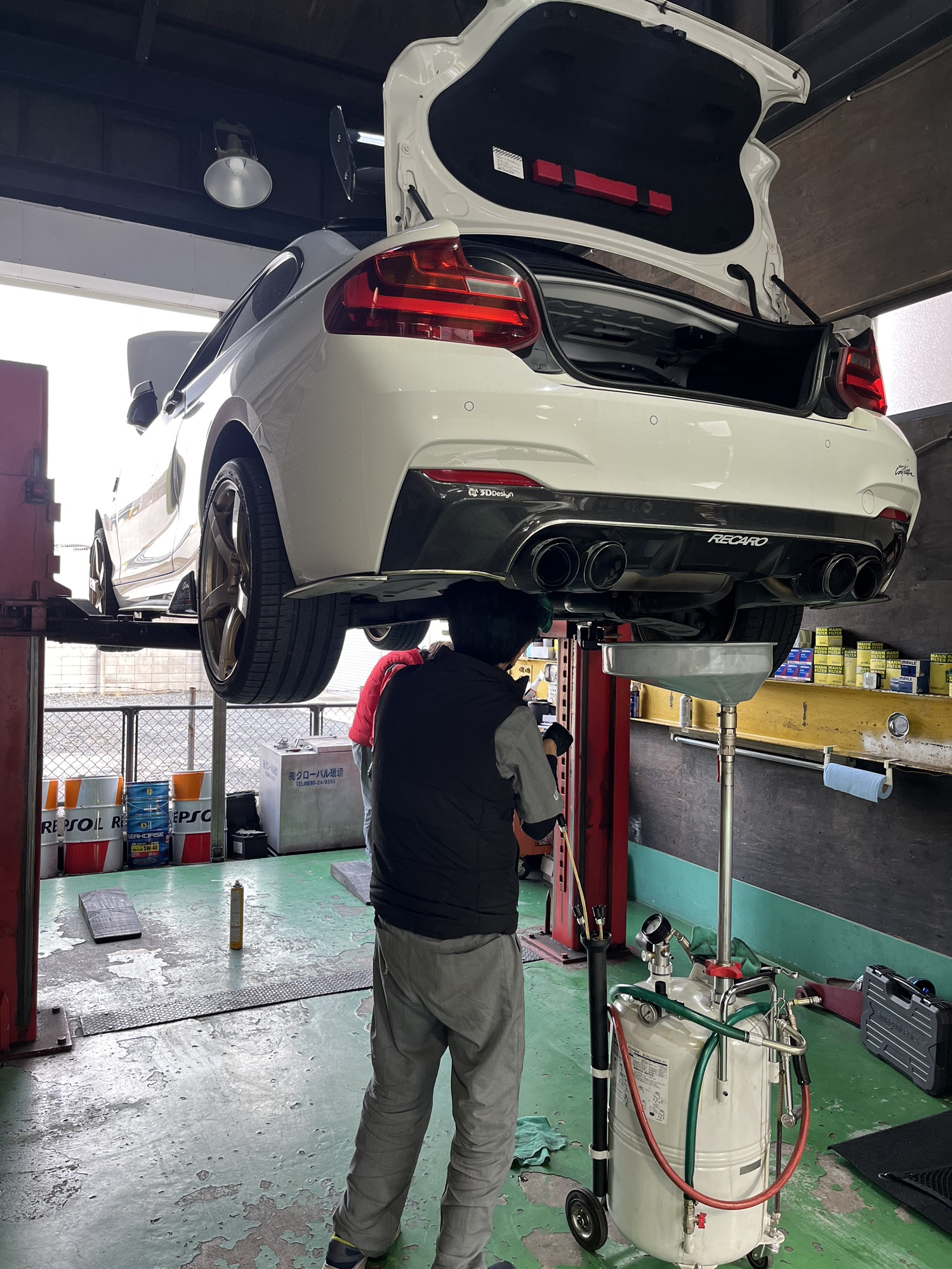 BMW F22 220i オイル&バッテリー交換&xHP Flashtoolにてトランスミッションフラッシュチューニング！ | POLE POSITION