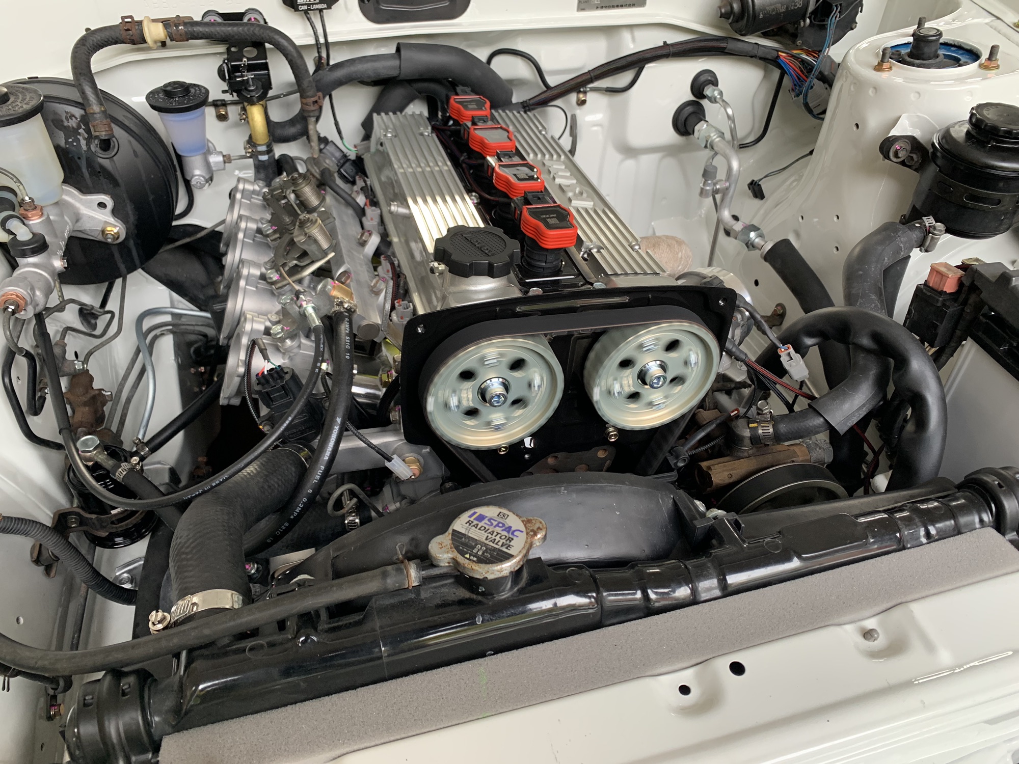 AE86 4.5AG 4スロ エンジン始動、ひとまず完成 | Racing Service YASU ~total tuning proshop~