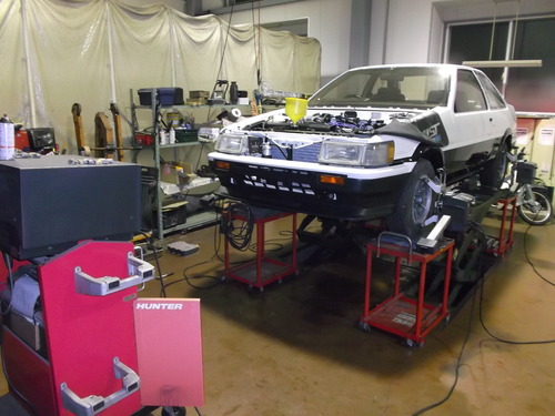 4輪アライメント | Racing Service YASU ~total tuning proshop~