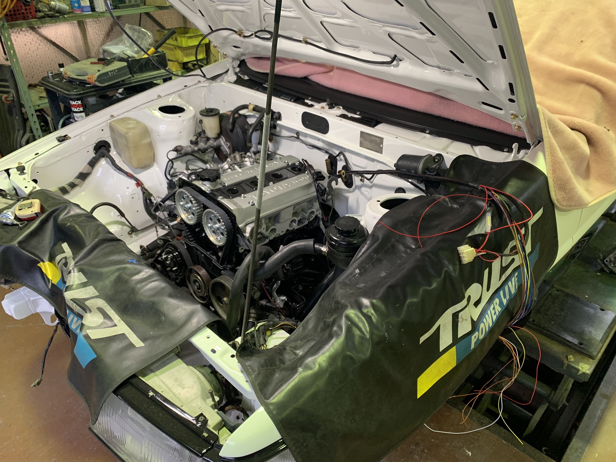 4.5AG、4スロエンジン始動まで秒読み | Racing Service YASU ~total tuning proshop~