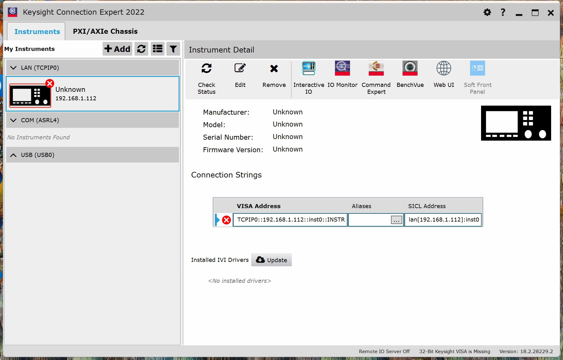 #keysight #n9342c #windows11 #22H2 対策 LAN接続で使用可能 | Spectrum Technology