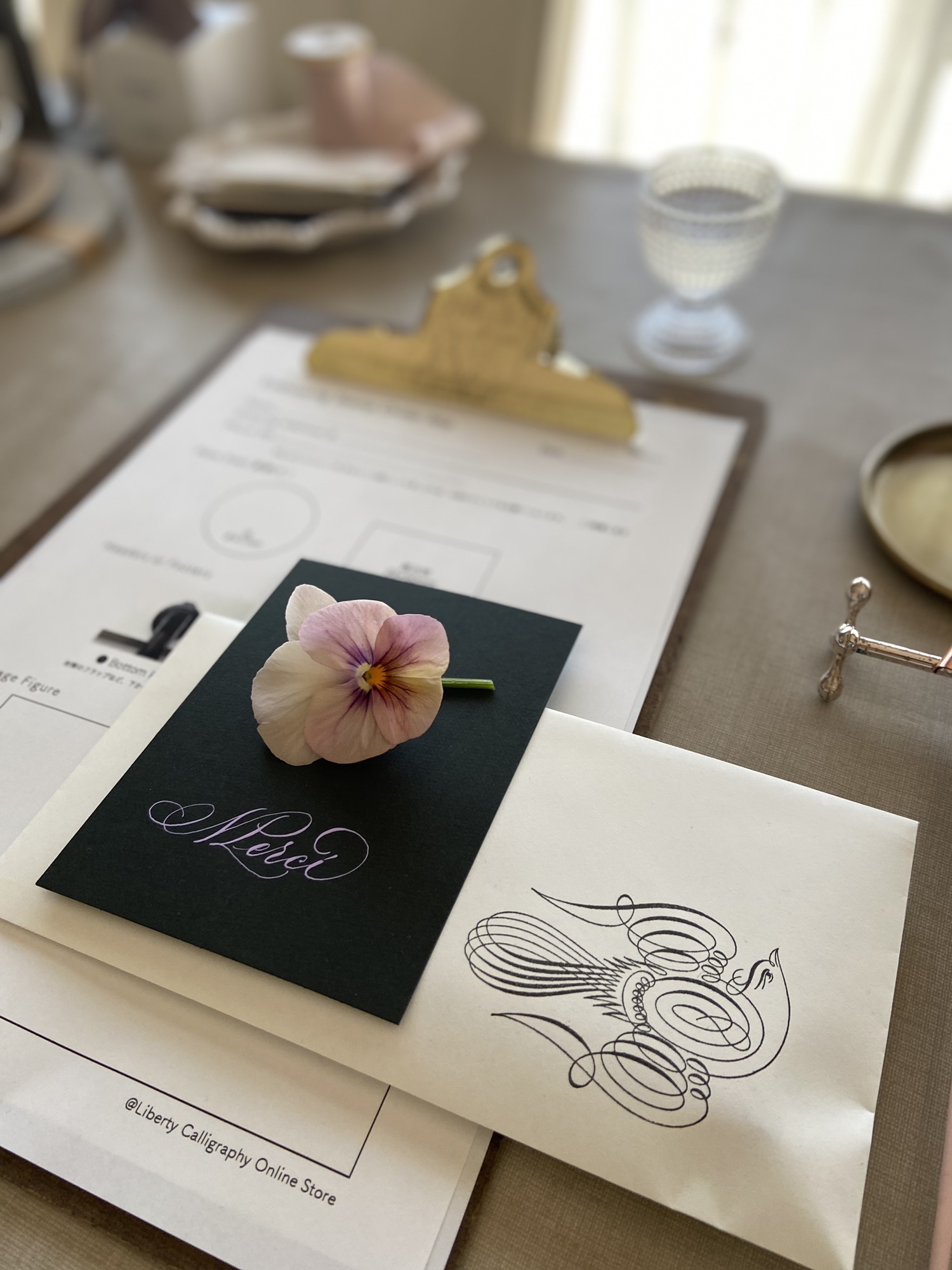 welcome styling | Sara Calligraphy