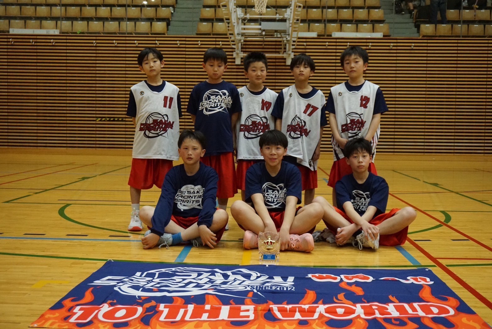 D LEAGUE優勝（U12男子） | 大阪・堺ミニバス・バスケットボールU15クラブチーム FRONTIER SPIRITS（フロンティアスピリッツ）BASKETBALL CLUB ～TO ...