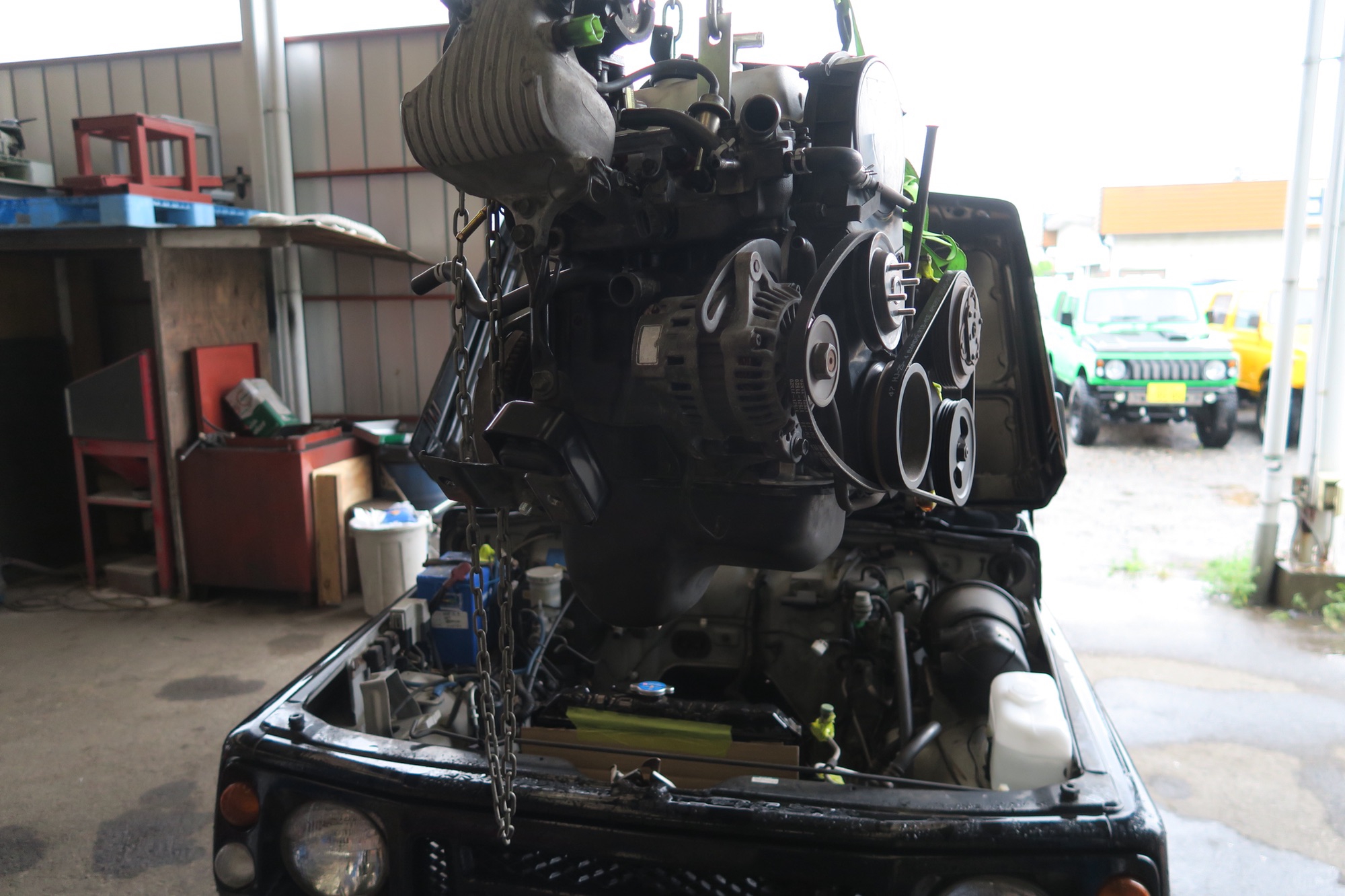 F6Aエンジン乗せ | ジムニー専門店AToRiKAブログ